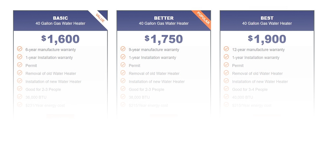 Flat Rates - S.E. Tradesmen Plumbing & Gas